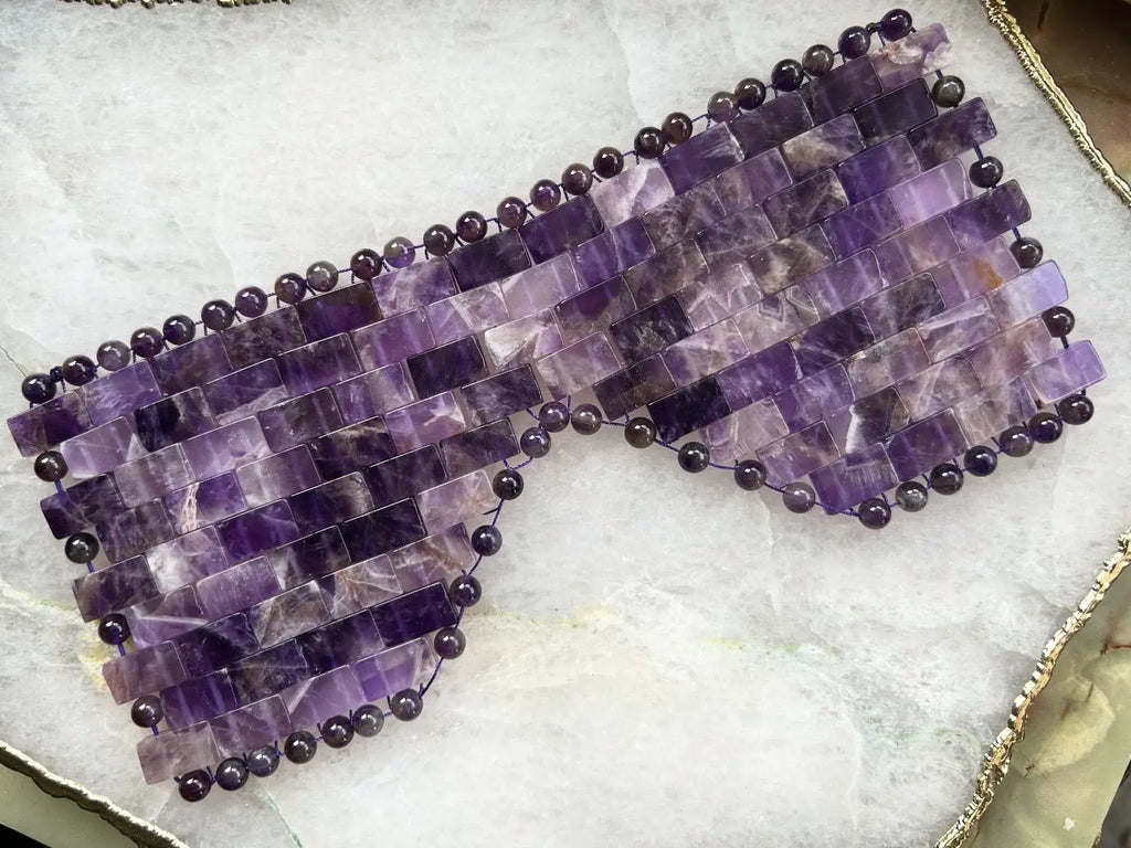 Amethyst Crystal Eye Mask – Hart, Body and Soul
