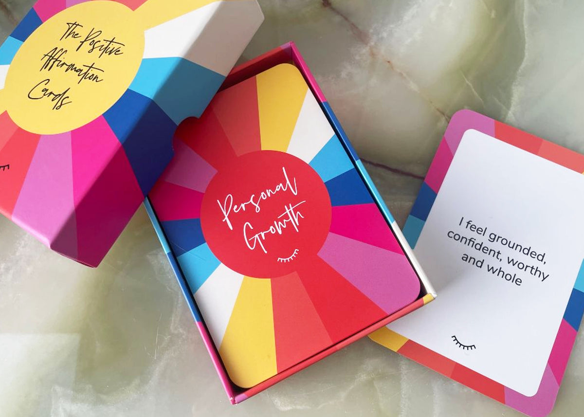 The Positive Planner Positive Affirmation Cards – Hart, Body and Soul